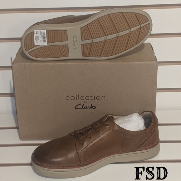 Clarks | Shoes | Mens Clarks Kitna Stride Tan Leather Shoes | Poshmark